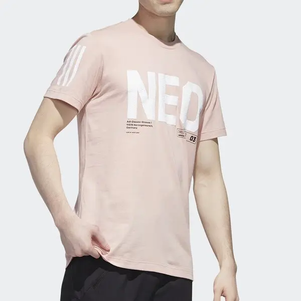 Adidas Neo Cs Tee 3 Sports Short Sleeve