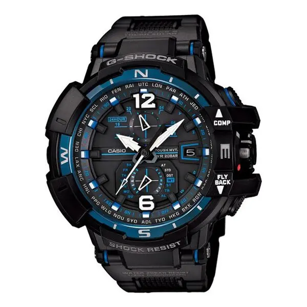 Casio G-shock Gravitymaster Smart/solar Analog Watch - Blackblue