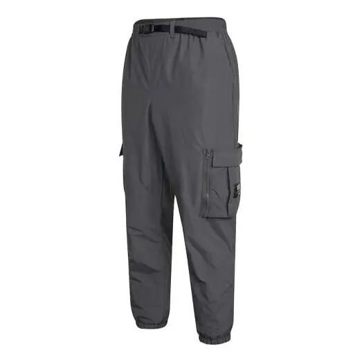 VANS Mid-rise Woven Cargo Pants - Grey