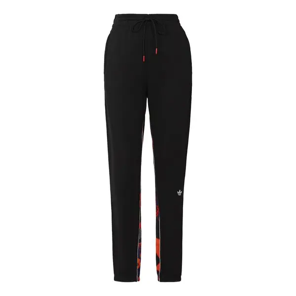 Adidas Originals Cny Pant New Year Stitching Printed Pants - Black