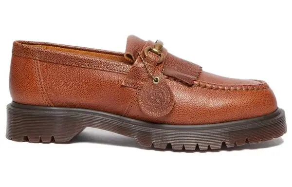 Dr. Martens Adrian Snaffle Westminster Leather Loafers - Whiskey