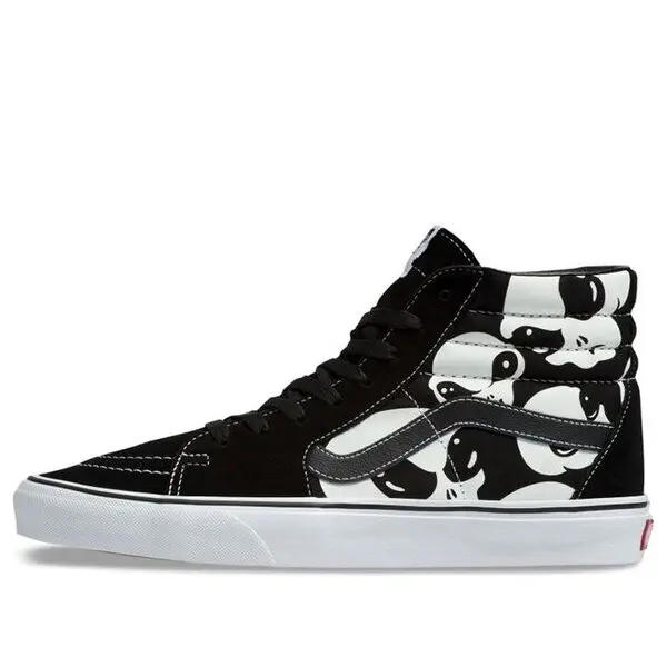 VANS Sk8-hi "alien Ghosts" High Top Sneakers - Black/white