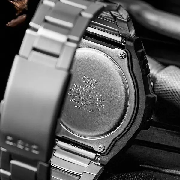 Casio Illuminator Analog Watch - Silver