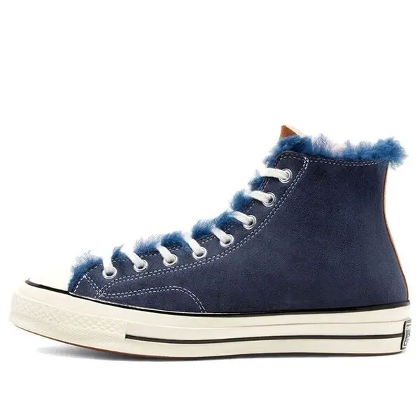 CONVERSE Chuck 70 Hi X Tri Panel Shearling Sneakers - Pink/blue