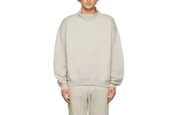 Fear Of God Relaxed Mockneck Wheat