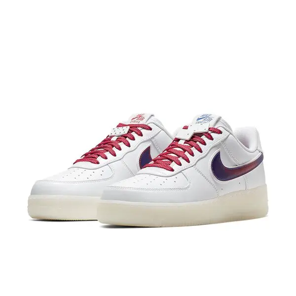Nike Force 1 'de Lo Mio' Sneakers - White/blue/red