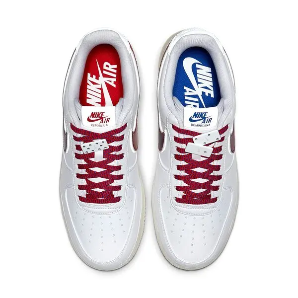 Nike Force 1 'de Lo Mio' Sneakers - White/blue/red