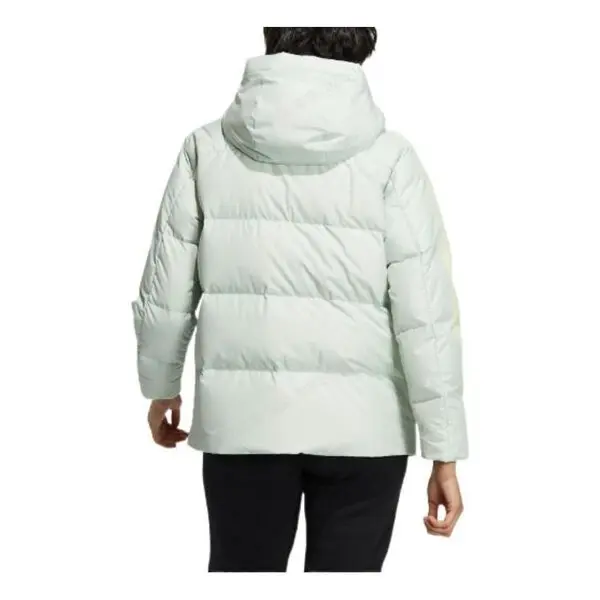 Adidas 3-stripes Puffy Down Jacket - Green
