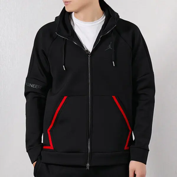 JORDAN Zip Up Hooded Jacket