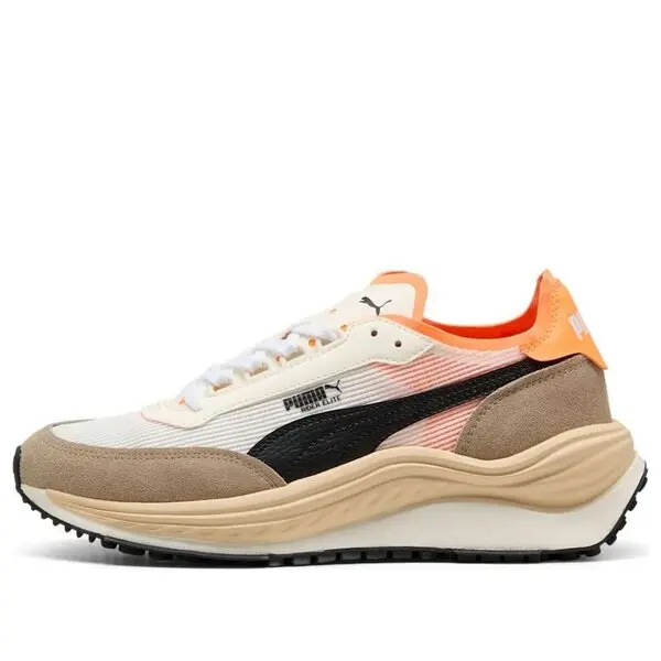 PUMA Rider Elite Sneakers - Warm White/fire Red