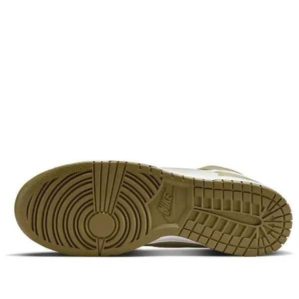 Nike Dunk High Casual Lace-up Sneakers - White/brown