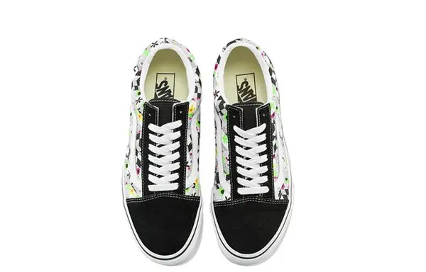 VANS Old Skool Checker Cube High Top Sneakers - Black/white