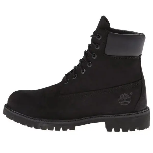 Timberland Premium 6-inch Waterproof Nubuck Lace-up Boots - Black