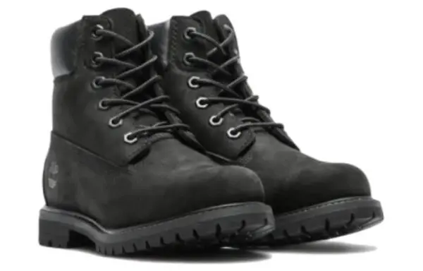 Timberland Premium 6-inch Waterproof Nubuck Lace-up Boots - Black