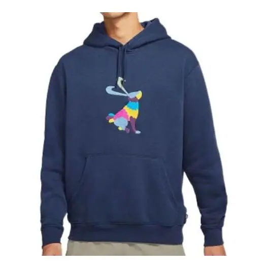 Nike Stand Alone 2 Graphic Hoodie - Blue