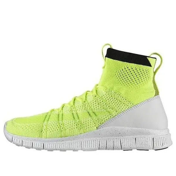 Nike Htm Free Mercurial Superfly High Top Sneakers - White/green