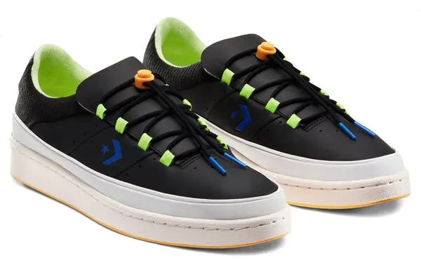 CONVERSE Pro Leather Low Top Sneakers - Black/jet Stream