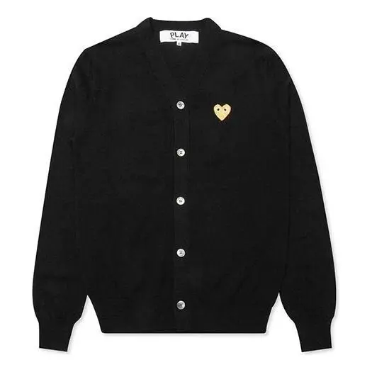 Play Comme Des Garcon Cardigan - Black