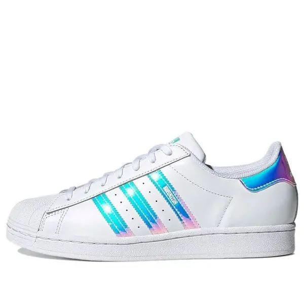 Adidas Superstar " Iridescent" Sneakers - White