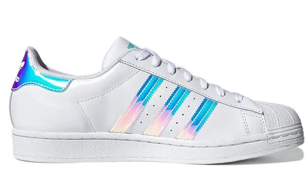 Adidas Superstar " Iridescent" Sneakers - White