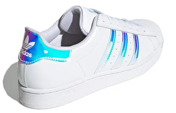 Adidas Superstar " Iridescent" Sneakers - White