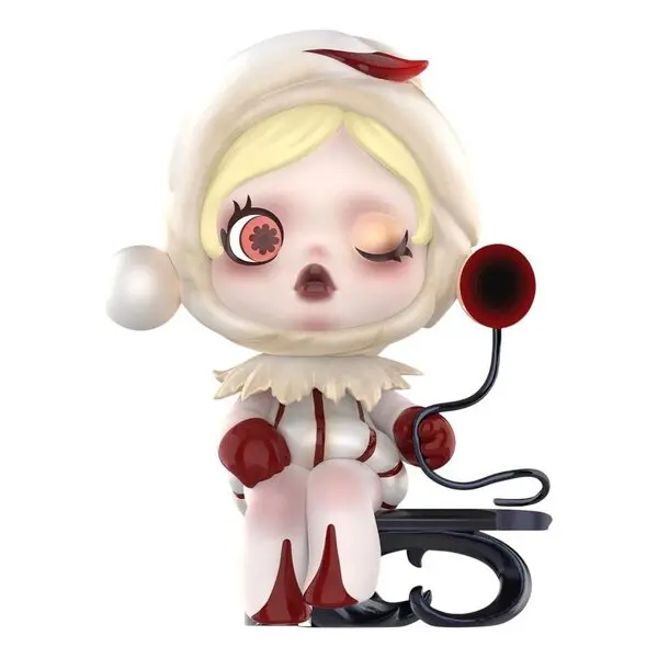 POP MART Skullpanda Image Of Reality The Duality White - Multi-color