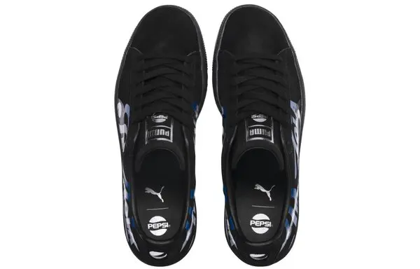 PUMA Pepsi X Suede Classic Low Top Sneakers