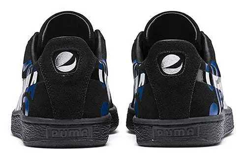 PUMA Pepsi X Suede Classic Low Top Sneakers - Black