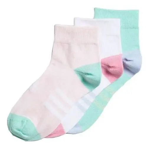 Adidas Ankle Socks 3 Pairs - White