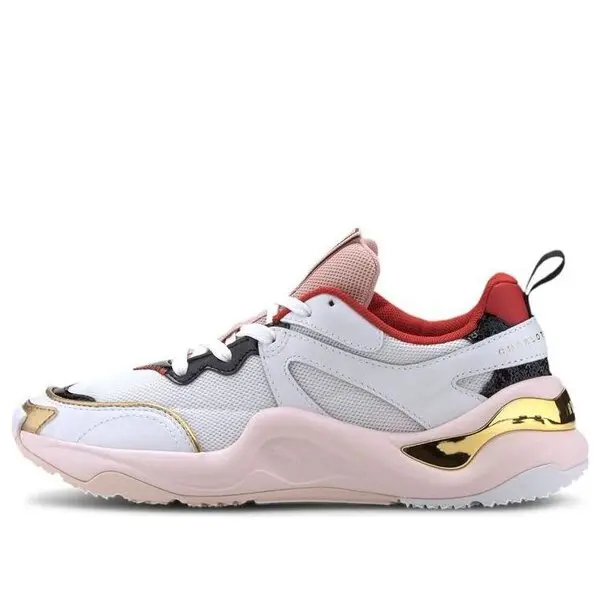 PUMA Charlotte Olympia X Rise Sneakers - White/pink/red