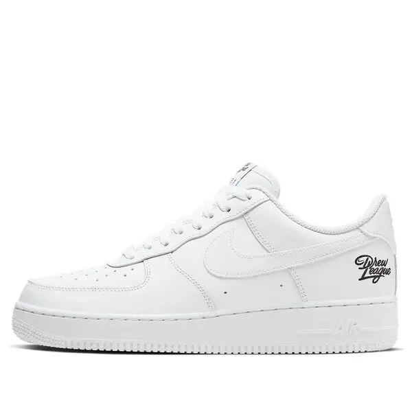 Nike Force 1 Low 'drew League' Sneakers - White/black