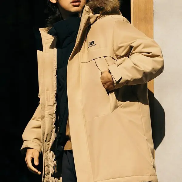NEW BALANCE Long Puff Down Jacket Asia Sizing