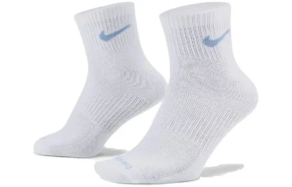 Nike Lightweight Ankle Sports Training Socks 3 Pack - Multi-color