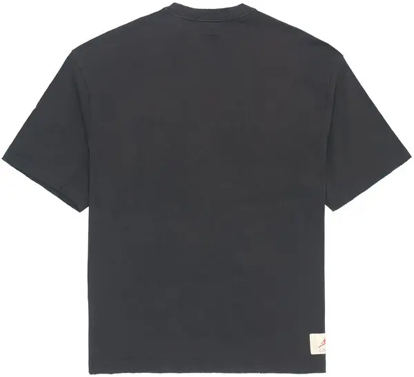 JORDAN X Union Crossover Ss22 Solid Color Breathable Logo Round Neck Short Sleeve Asia Edition Black - Default Color