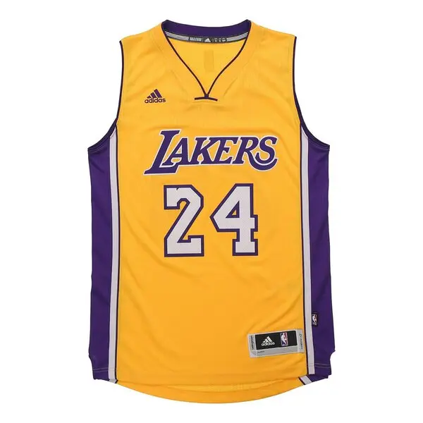 Adidas Kobe Bryant Lakers Jersey Asia Sizing - Yellow