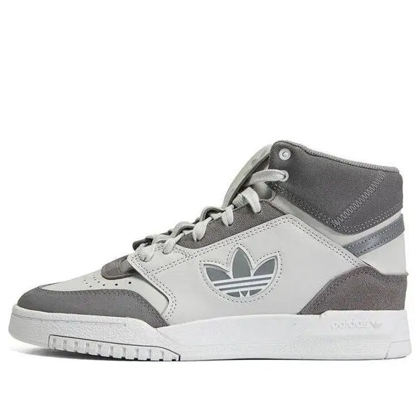 Adidas Originals Drop Step Xl High Top Sneakers - Gray