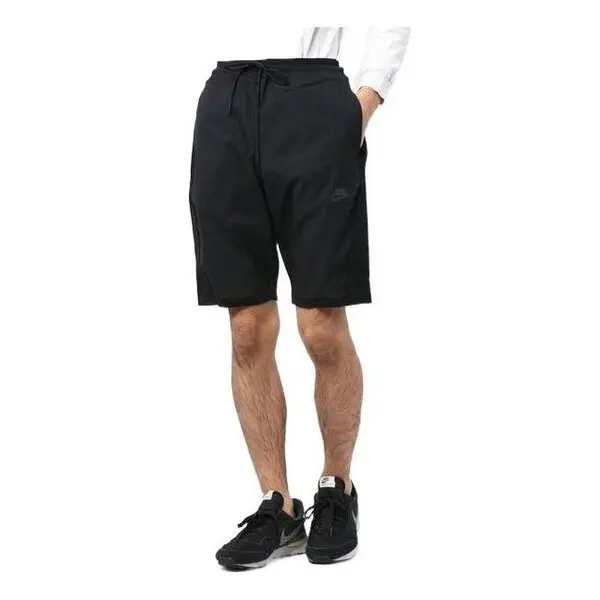 Nike Solid Color Logo Drawstring Shorts - Multi-color