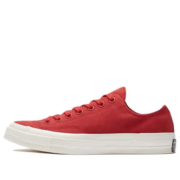 CONVERSE Chuck 70 Ox Enamel Lace-up Sneakers - Red