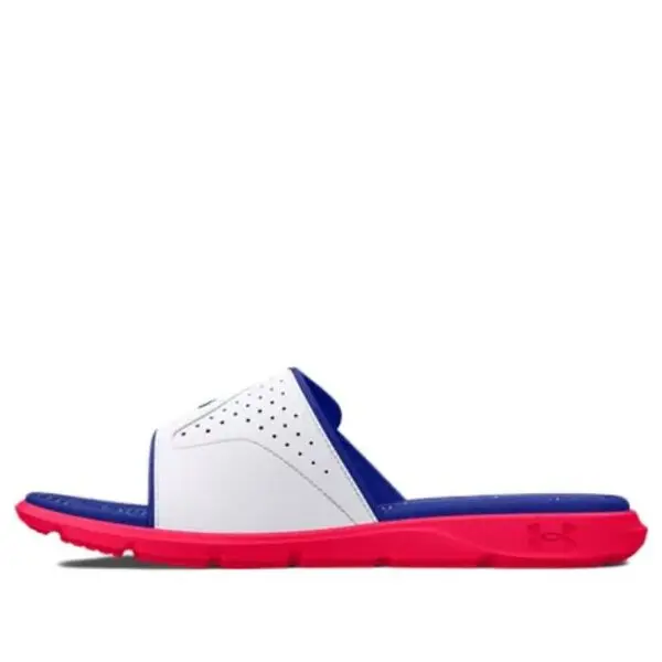 Under Armour Mercenary Slides - Blue/white/red
