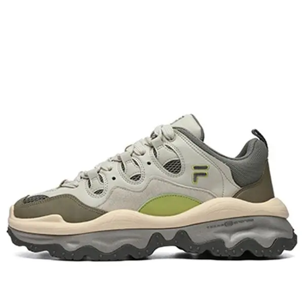 FILA FUSION Qd96 Athletic Sneakers - Grey/green