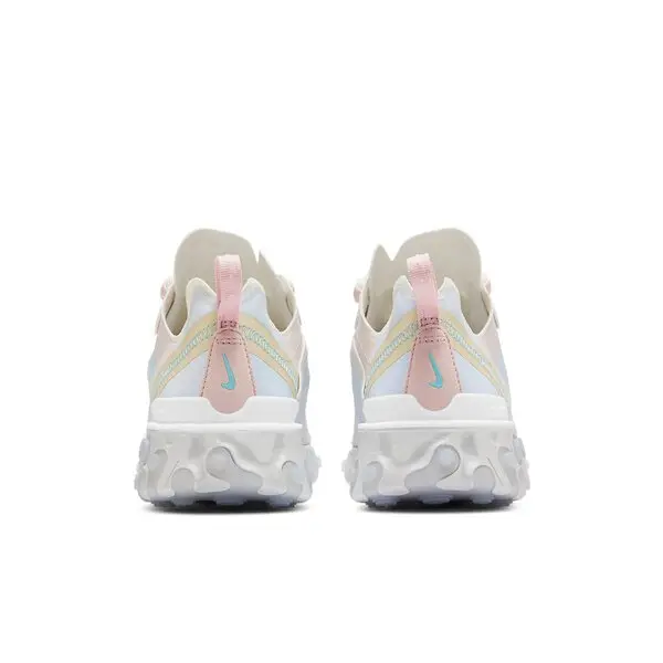 Nike React Element 55 Light Blue Pink Sneakers - Blue/pink