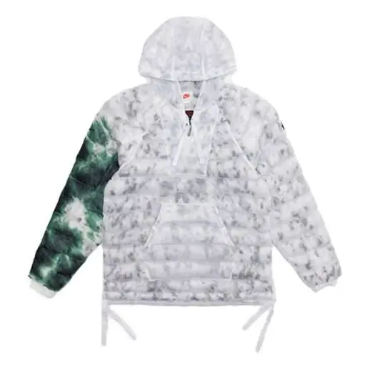 StÜssy X Nike Insulated Pullover Jacket - White/green