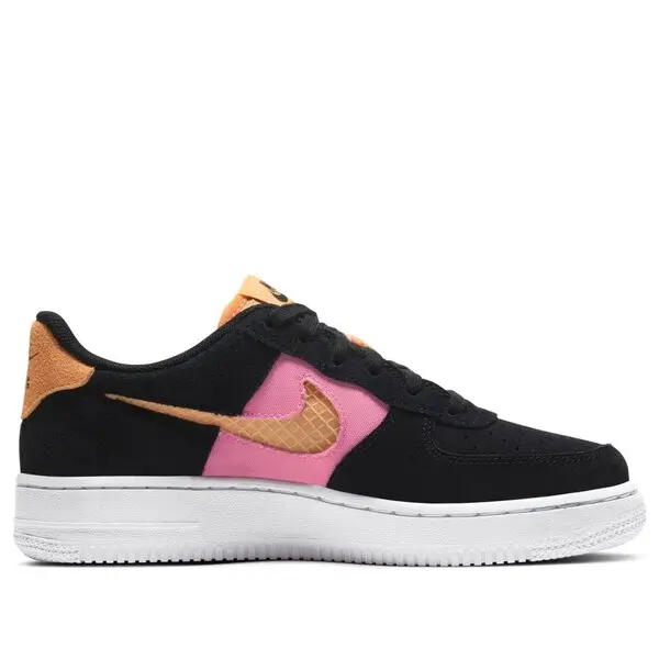 Nike Force 1 Low "black Lotus Pink" Sneakers