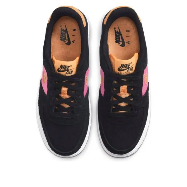 Nike Force 1 Low "black Lotus Pink" Sneakers