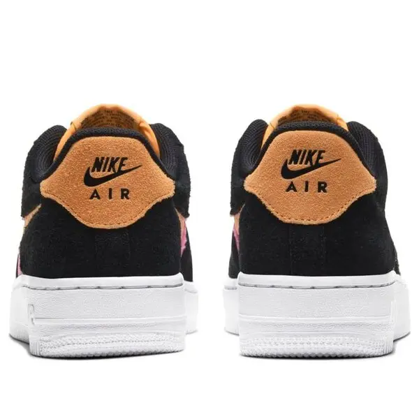 Nike Force 1 Low "black Lotus Pink" Sneakers