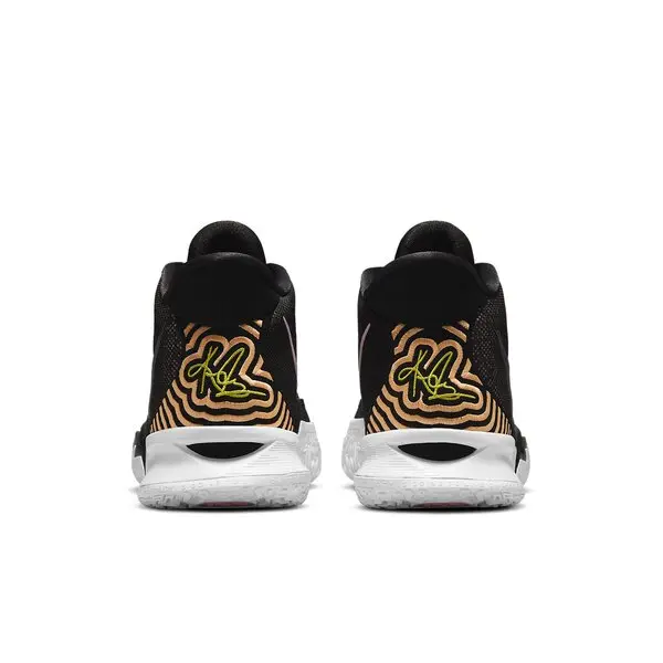Nike Kyrie "ripple Effect" Mid Top Basketball Shoes - Black/white
