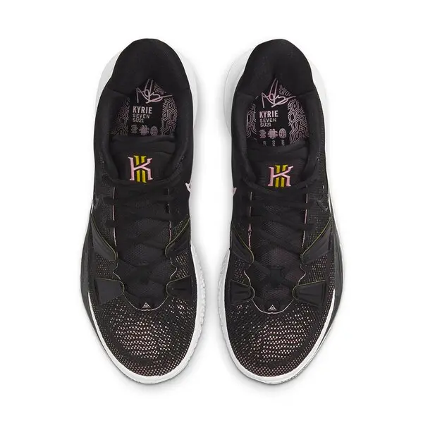 Nike Kyrie "ripple Effect" Mid Top Basketball Shoes - Black/white
