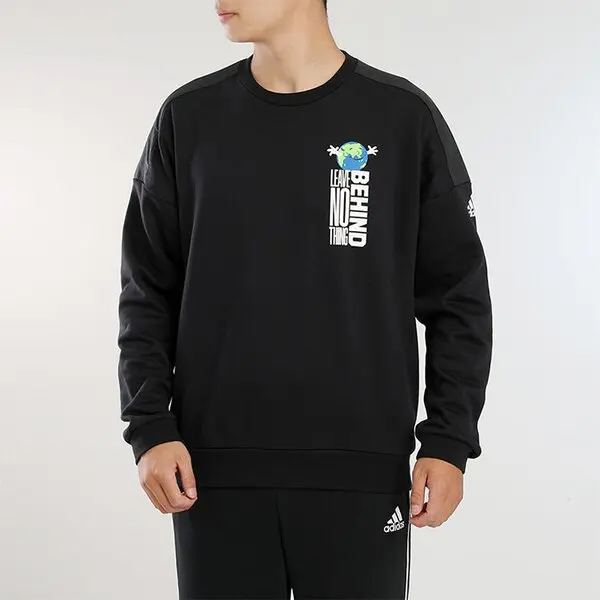 Adidas Earth Letter Printing Casual Sweatshirt
