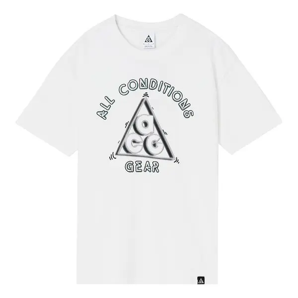 Nike Short Sleeve Graphic Tee - White