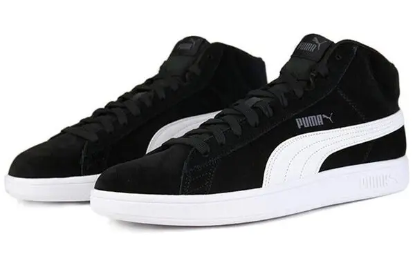 PUMA Smash V2 Mid Sneakers - Black